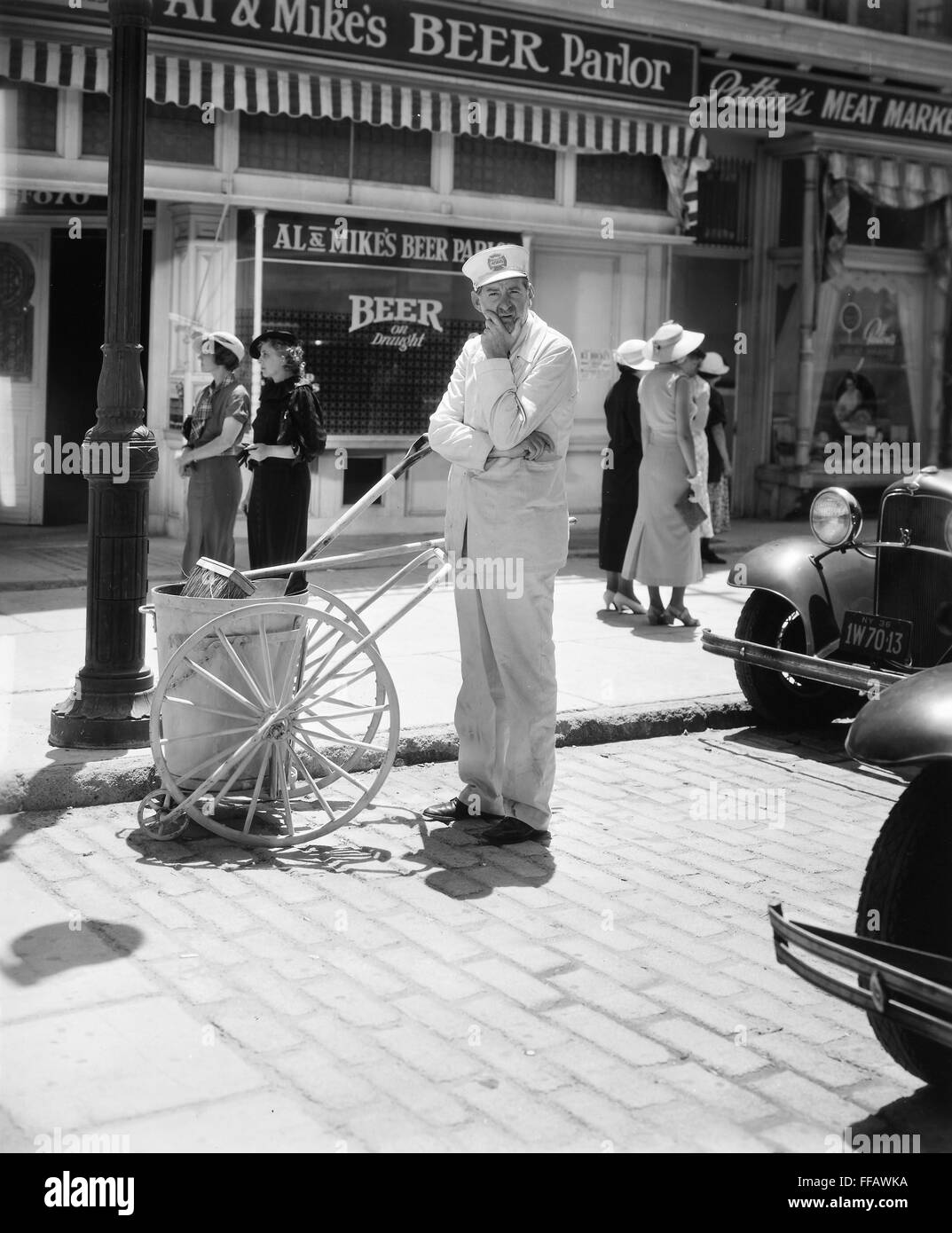 FILM STILL: STREET CLEANER Stock Photo - Alamy