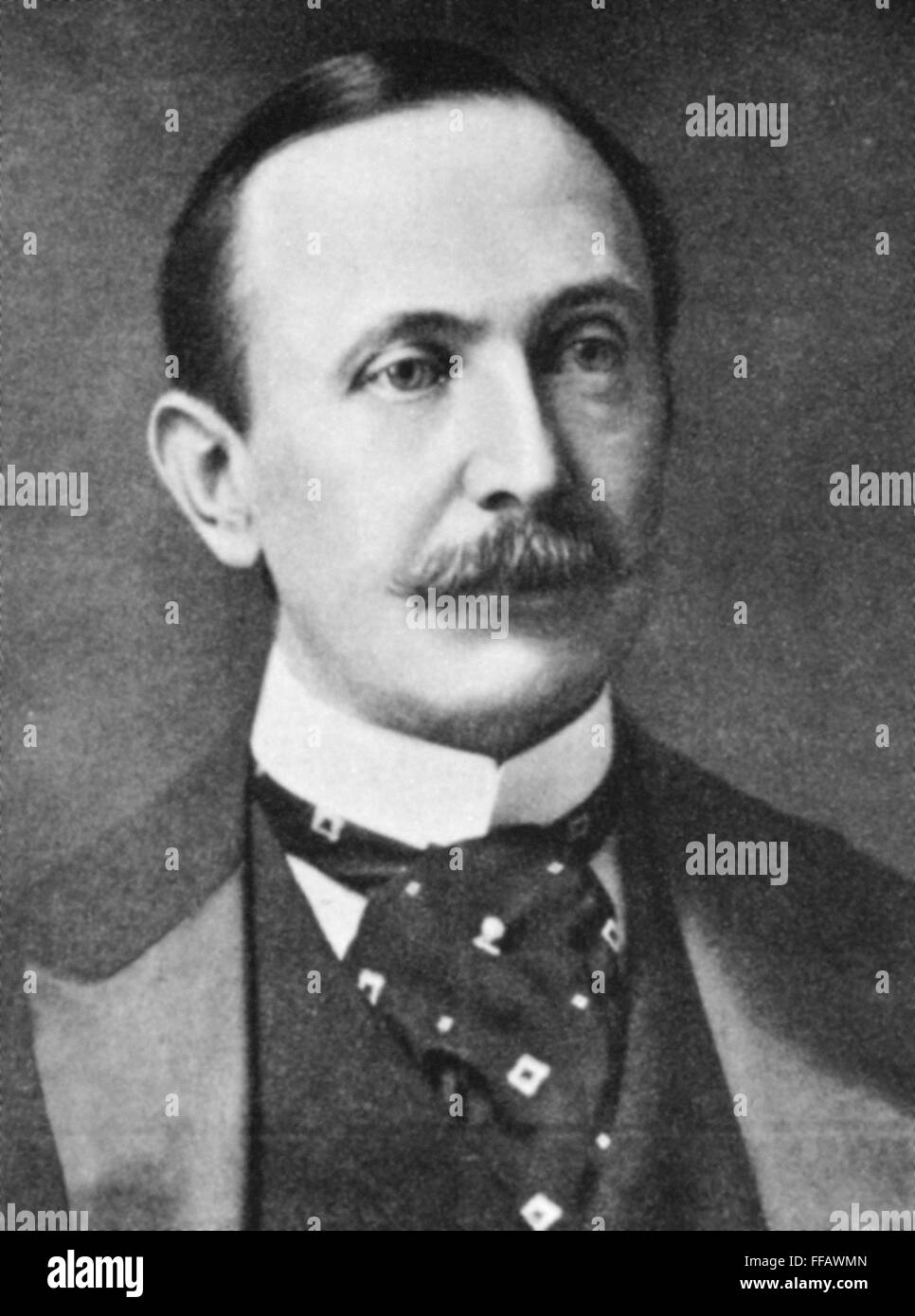 AUGUST BELMONT (1853-1924). /nAmerican banker Stock Photo - Alamy