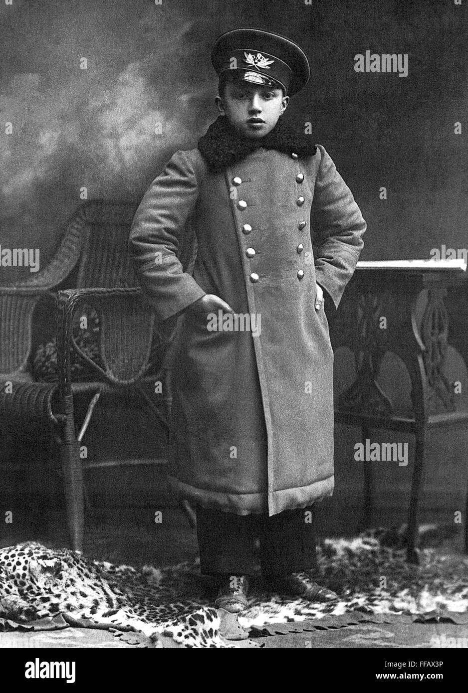 BOY IN UNIFORM, c1904. /nA Russian grammar school student in his school ...