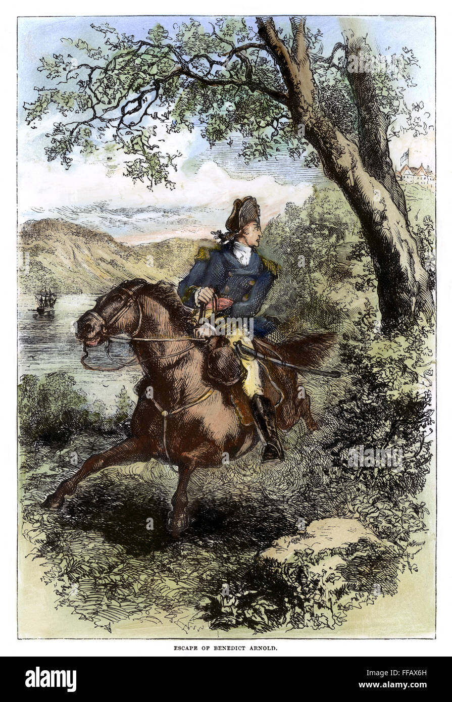 BENEDICT ARNOLD : FLIGHT. /nThe flight of Major General Benedict Arnold ...