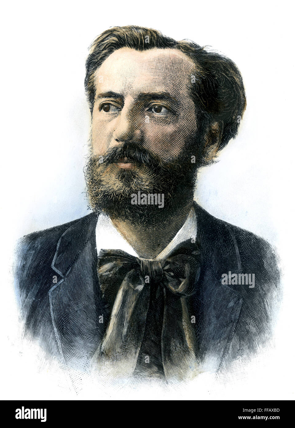 FREDERIC AUGUSTE BARTHOLDI /n(1834-1904). French sculptor. Wood ...