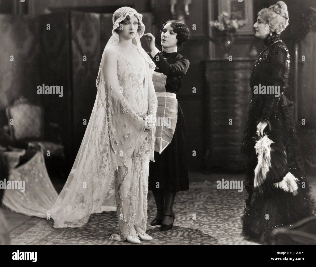SILENT FILM STILL: WEDDING Stock Photo - Alamy