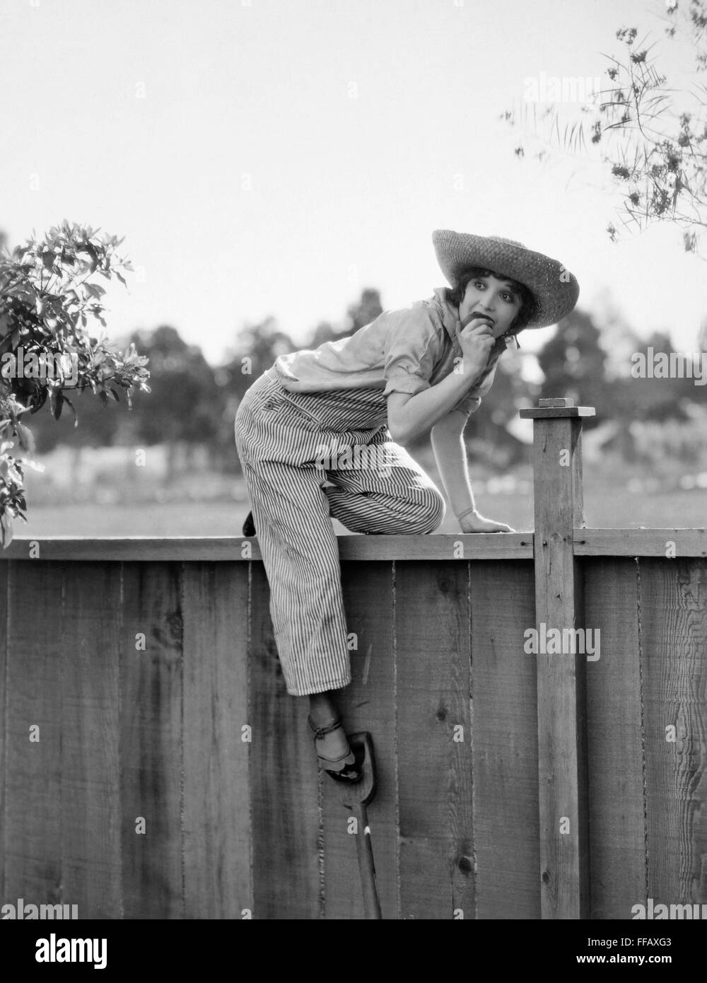 SILENT FILM STILL: WOMAN Stock Photo - Alamy