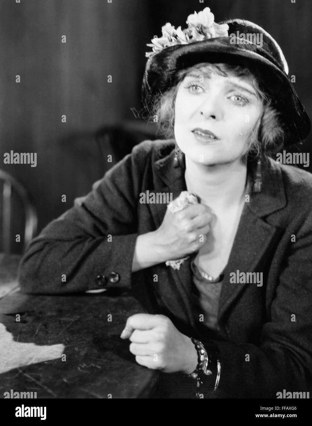 SILENT FILM STILL: WOMAN Stock Photo - Alamy