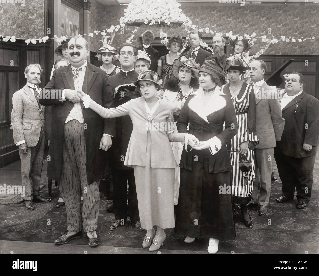 SILENT FILM STILL: WEDDING Stock Photo - Alamy