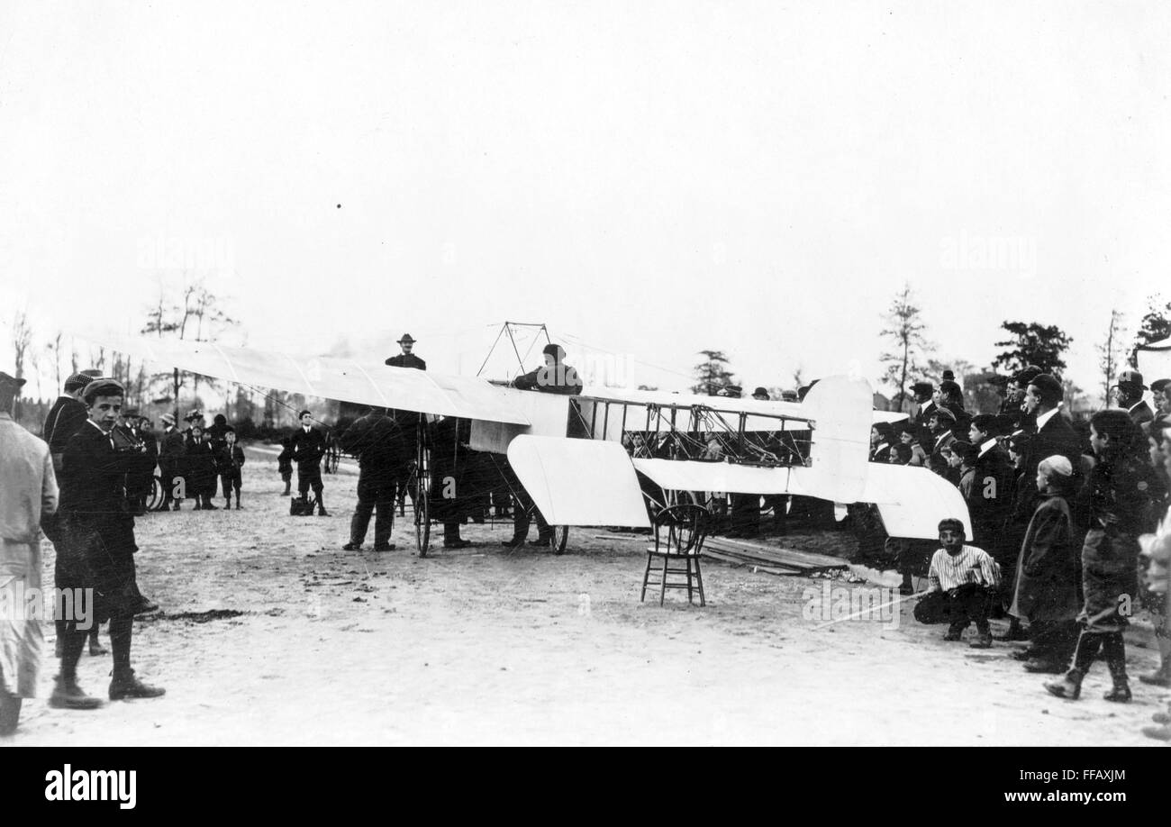 LOUIS BLERIOT (1872-1936). /nFrench engineer and pioneer aviator ...