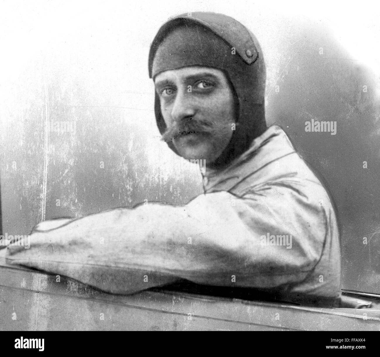 LOUIS BLERIOT (1872-1936). /nFrench engineer and aviator. Photographed ...