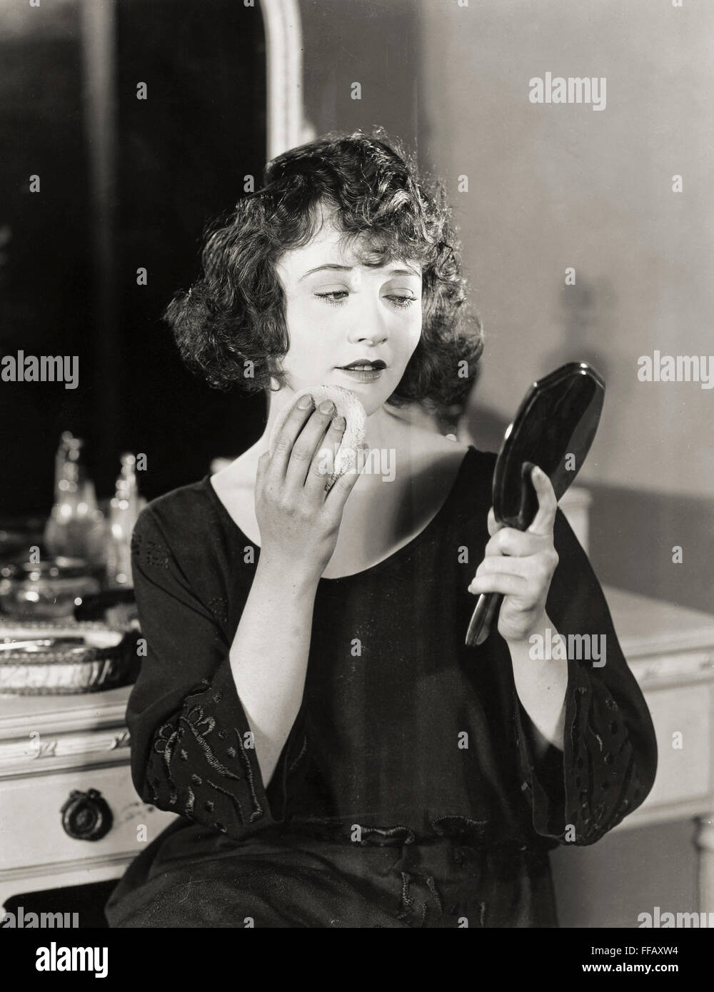 SILENT FILM STILL: WOMAN Stock Photo - Alamy