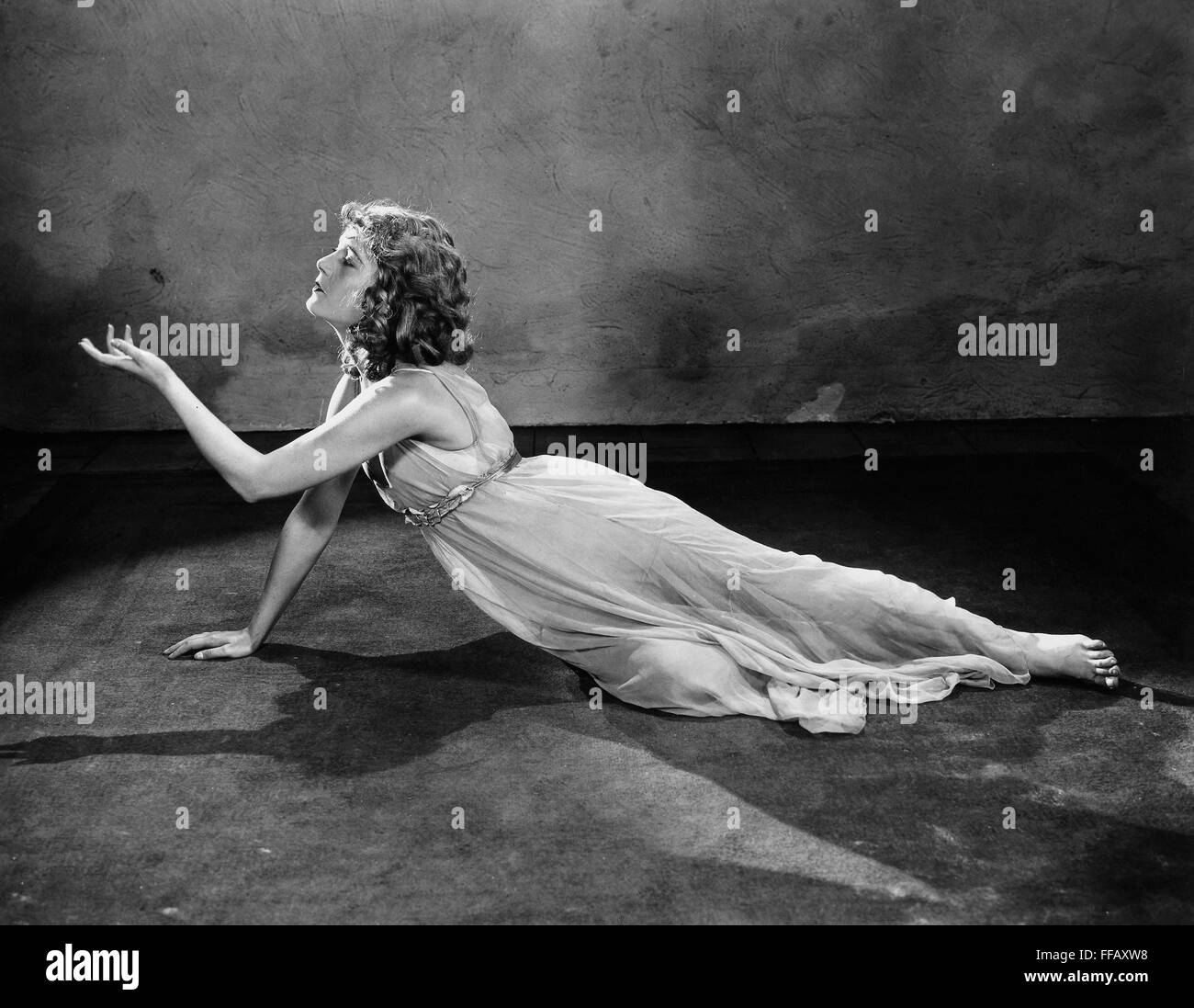 SILENT FILM STILL: WOMAN Stock Photo - Alamy