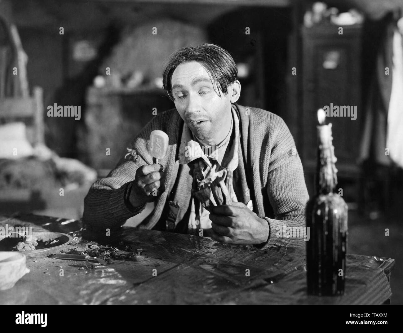 SILENT STILL: SINGLE MAN Stock Photo - Alamy