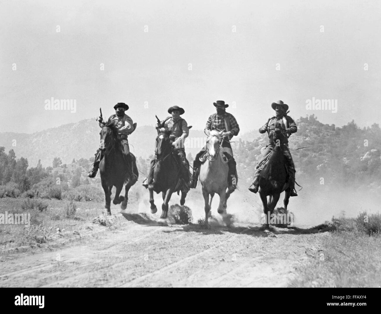 SILENT FILM STILL: WESTERN Stock Photo - Alamy