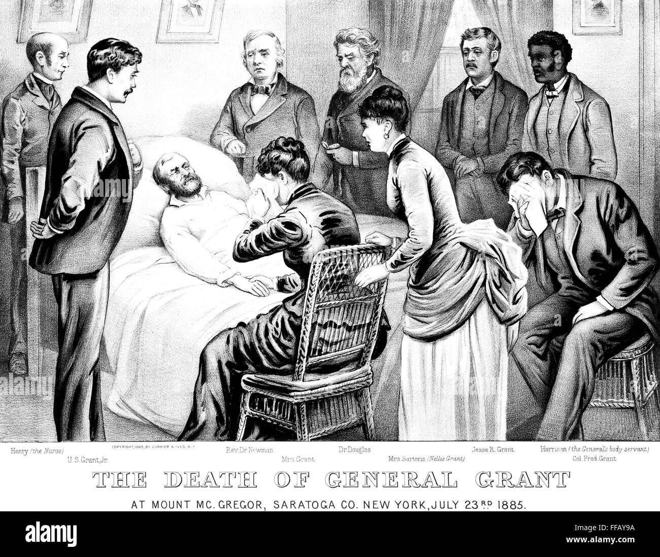 ULYSSES S. GRANT (1822-1885). /n18th President of the United States ...