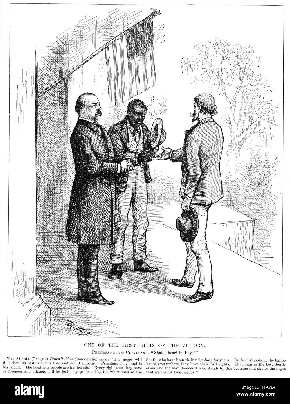 13th Amendment Political Cartoon
