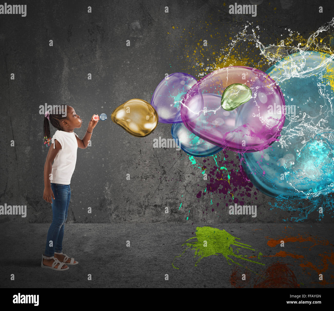Shining bubble hi-res stock photography and images - Alamy