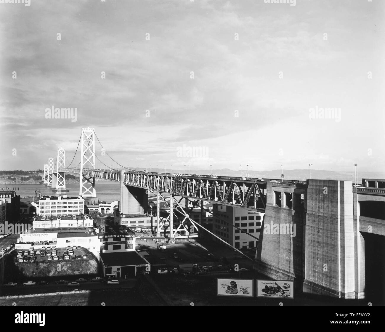 BAY BRIDGE, SAN FRANCISCO. /nThe San Francisco-Oakland Bay Bridge ...