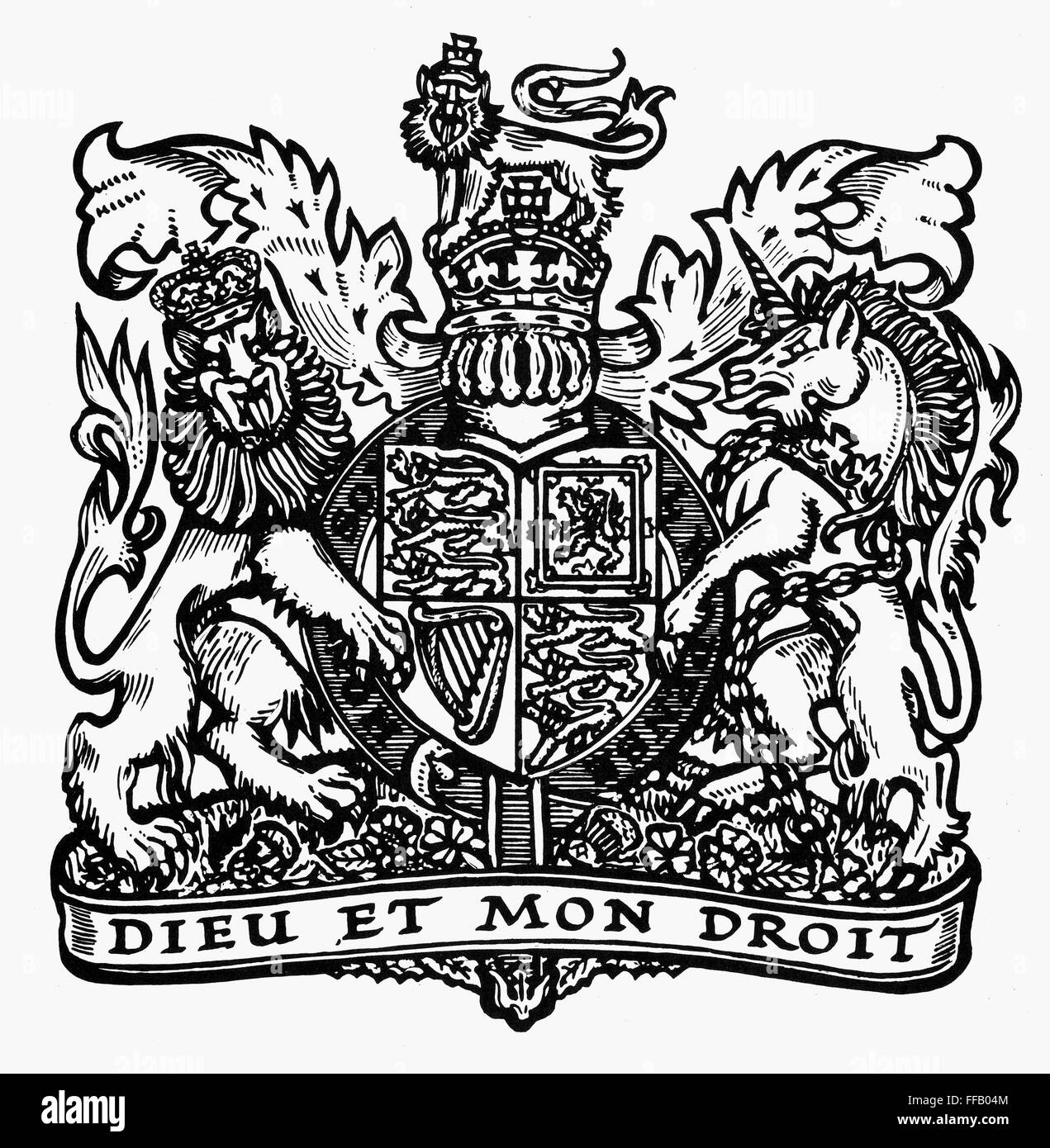 Lion coat of arms Cut Out Stock Images & Pictures - Alamy