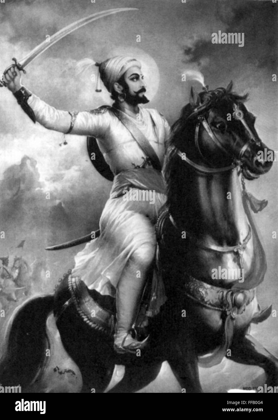 SHIVAJI (c1627-1680). /nFounder of the Maratha kingdom of India ...