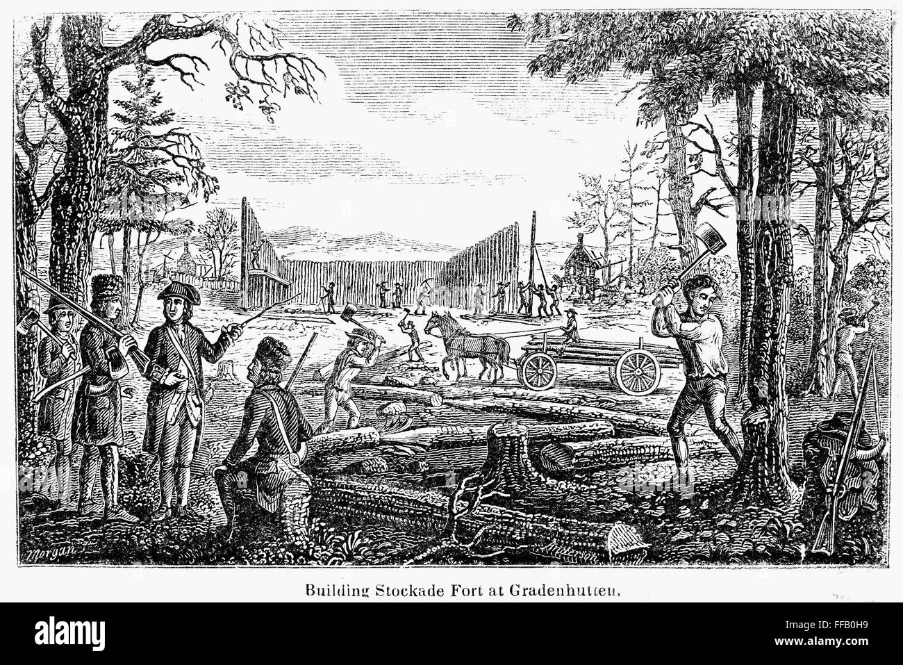 Stockade indian hi-res stock photography and images - Alamy