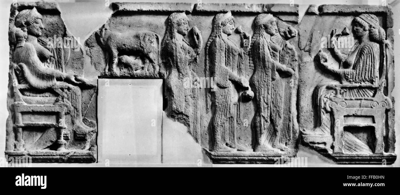 MYTHOLOGY: HARPIES. /nThe Harpy Tomb (West side). The famous Harpy ...