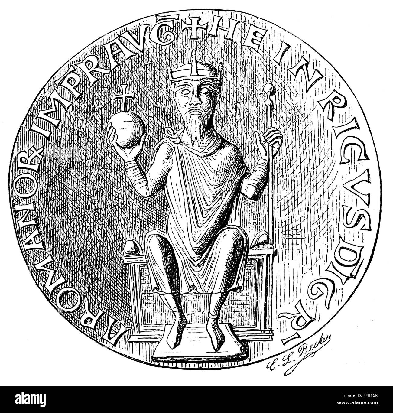 Holy roman emperor henry iii hi-res stock photography and images - Alamy