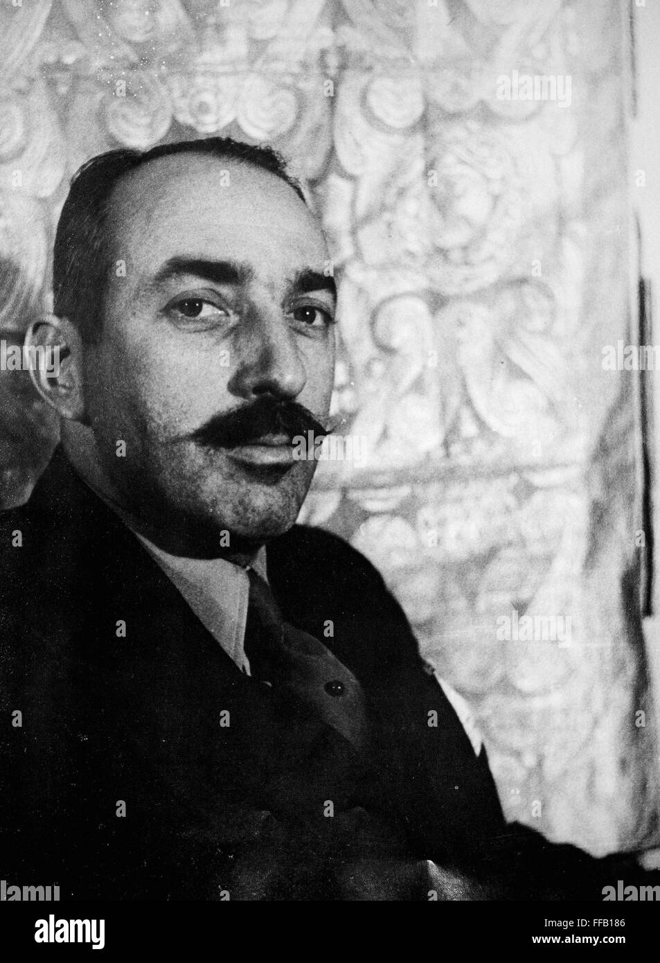 ALFRED A. KNOPF (1892-1984). /nAmerican publisher. Photographed in 1935 ...