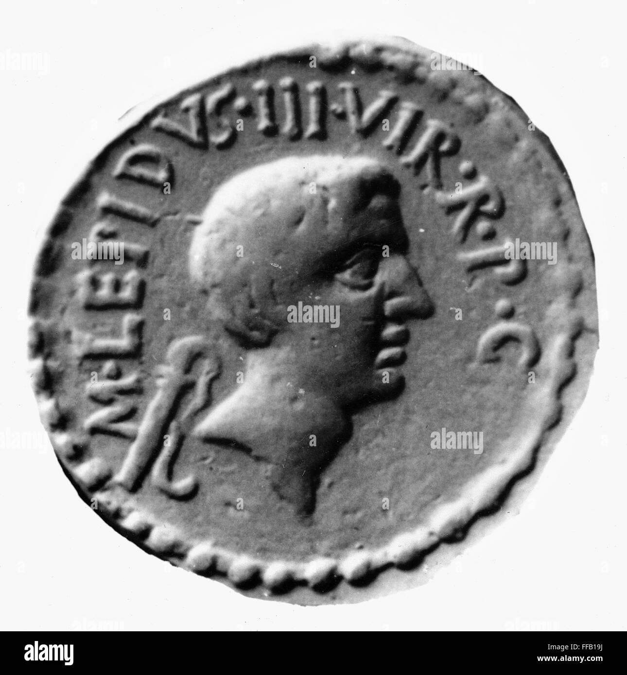 MARCUS AEMILIUS LEPIDUS /n(d. 13 or 12 B.C.). Roman statesman. Roman ...