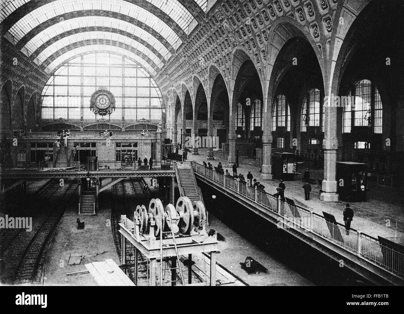 PARIS: ORSAY TRAIN STATION. /nThe Orsay train station, built, 1898-1900 ...