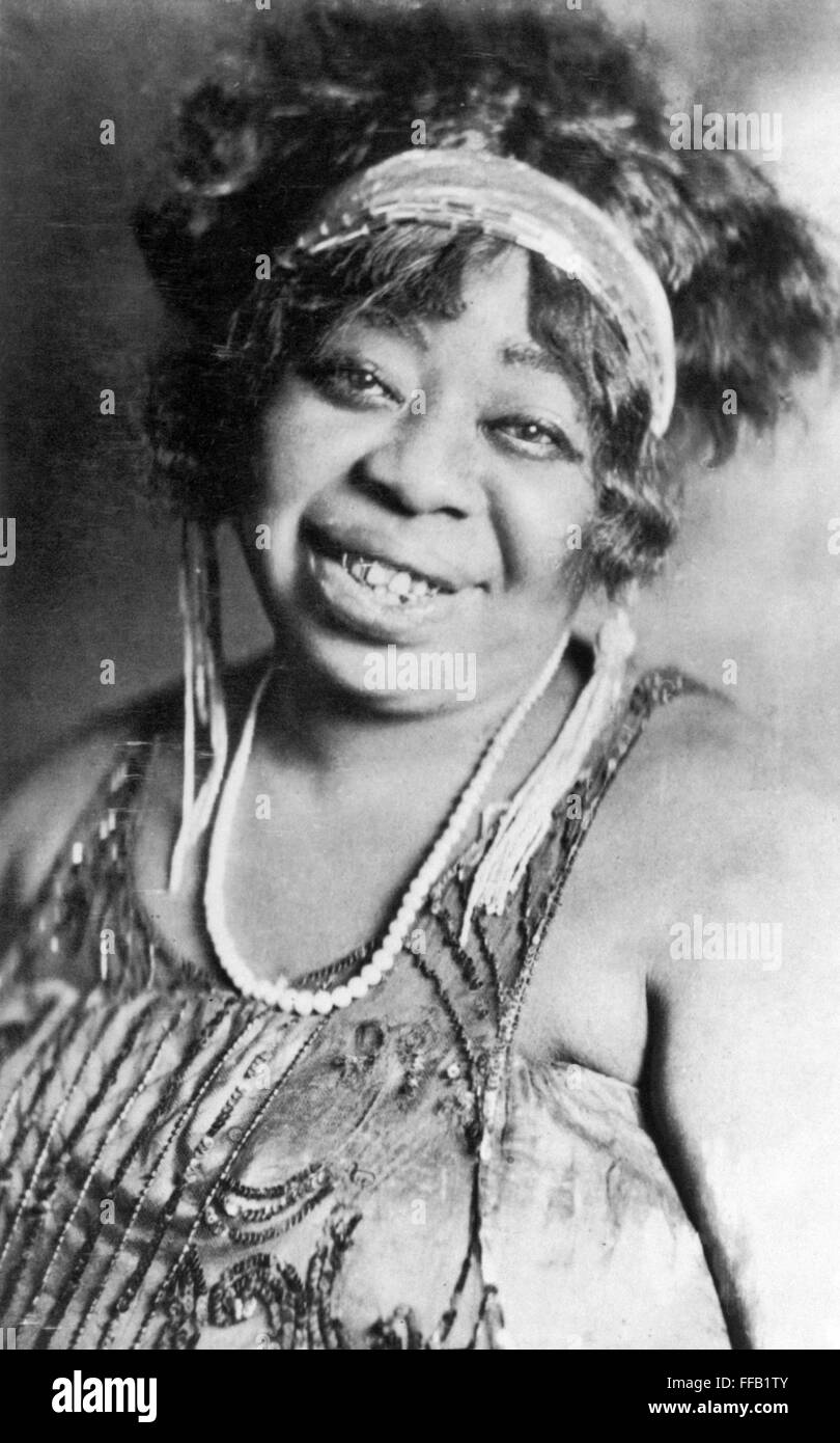 GERTRUDE 'MA' RAINEY /n(1886-1939). American singer. Photographed c1923 ...