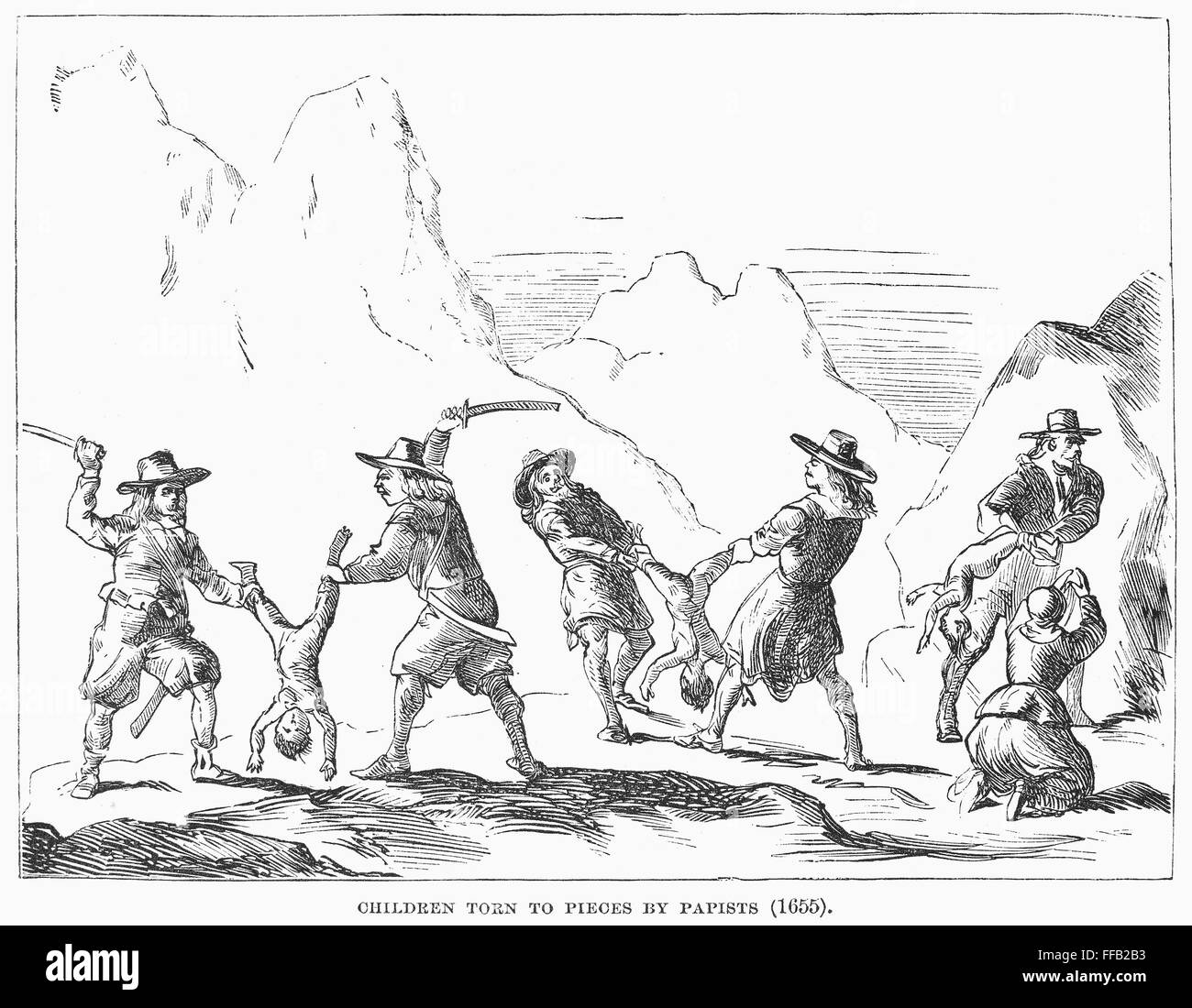 Waldensian massacre hi-res stock photography and images - Alamy