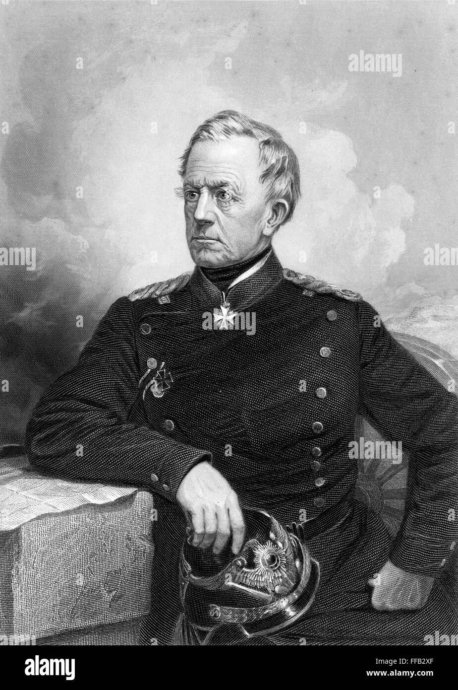 HELMUTH von MOLTKE /n(1800-1891). Helmuth Karl Bernhard von Moltke ...