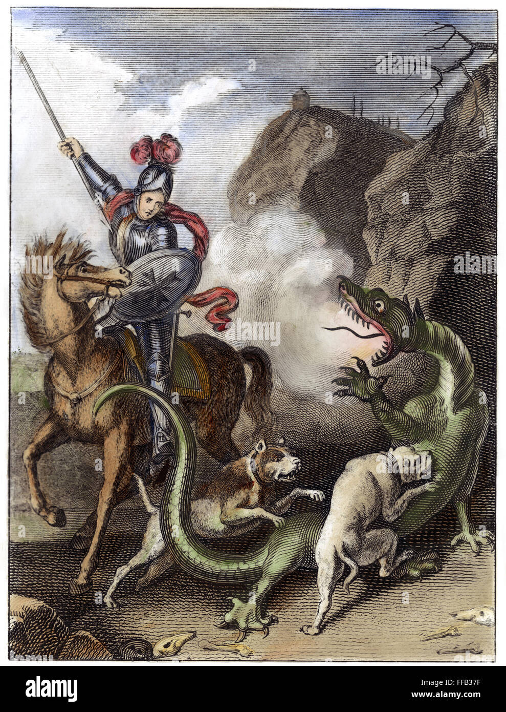 Saint george and the dragon hi-res stock photography and images - Alamy