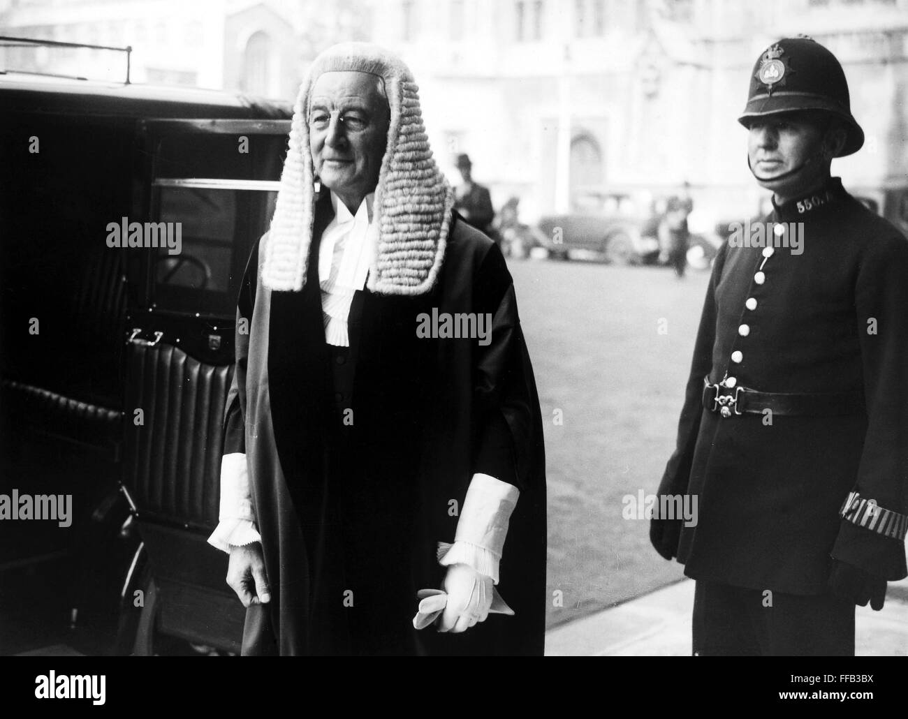 ENGLISH JUDGE. /nSir H. Gregory, K.C. (1864-1947), Recorder of London ...