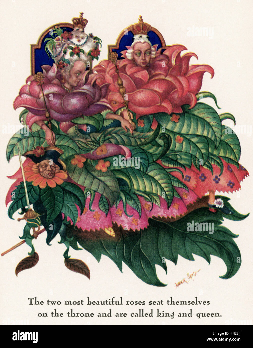 LITTLE IDA'S FLOWERS. /n'The two most beautiful roses seat themselves ...