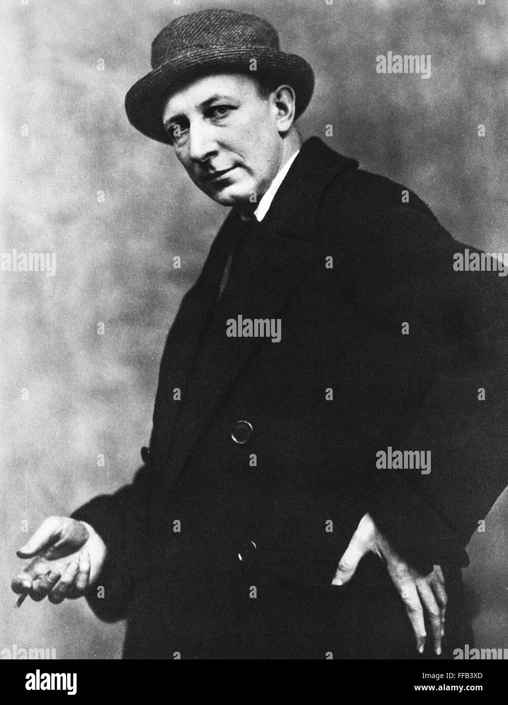 GEORGE BELLOWS (1882-1925). /nAmerican artist. Photographed in the ...