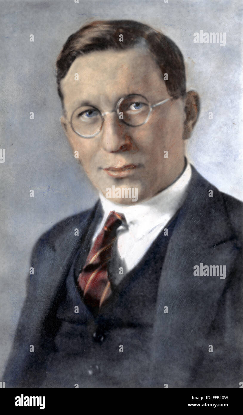 SIR FREDERICK GRANT BANTING /n(1891-1941). Canadian physiologist Stock ...