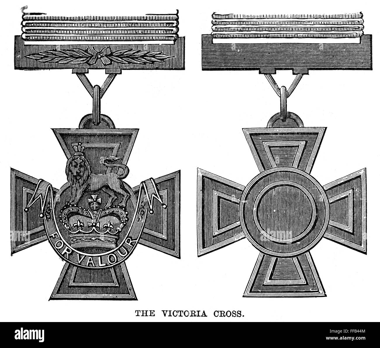 VICTORIA CROSS, 1856. /nThe Victoria Cross, instituted by Queen ...