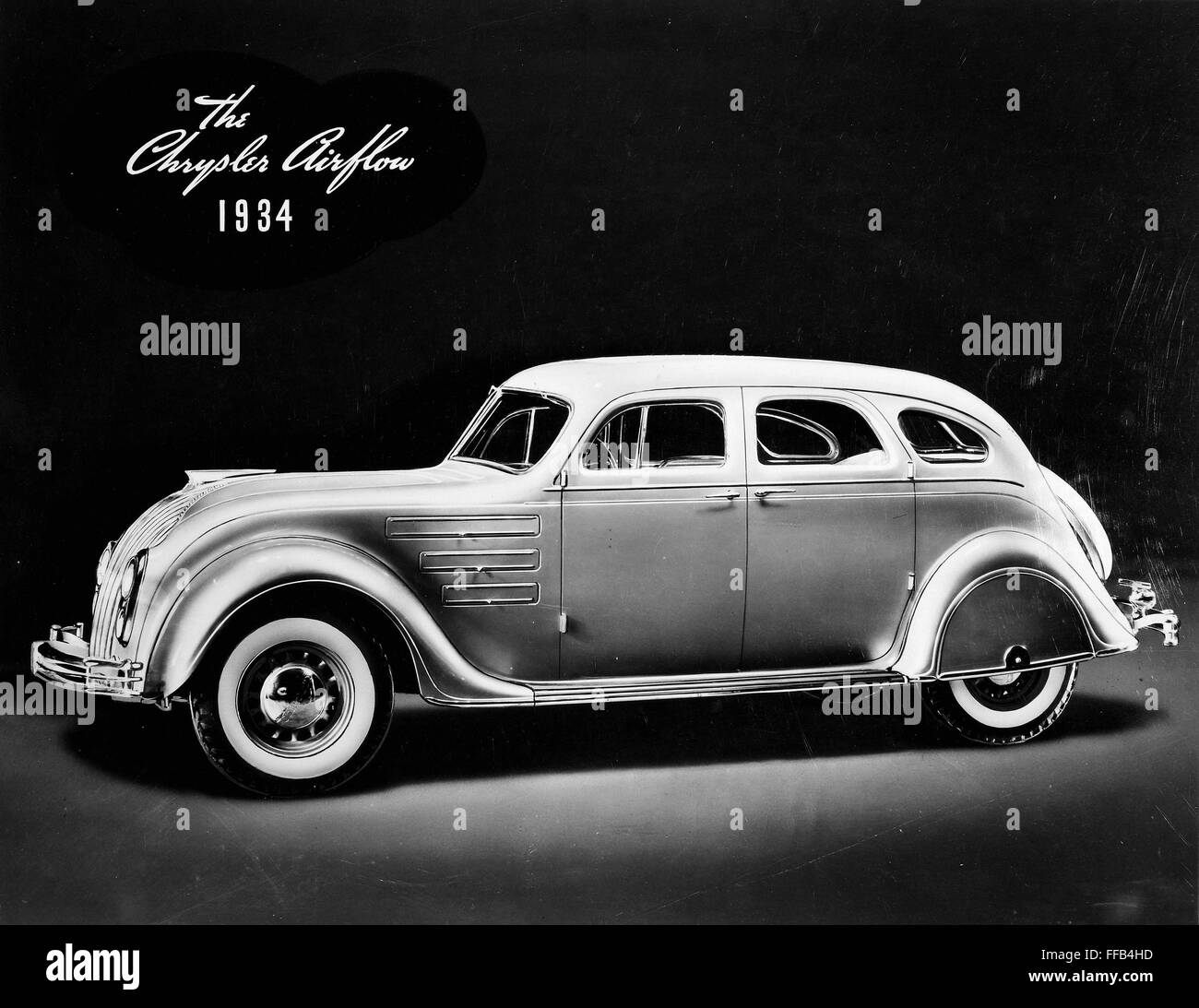 CHRYSLER AUTOMOBILE, 1934. /nThe Chrysler 'Airflow,' 1934 Stock Photo ...