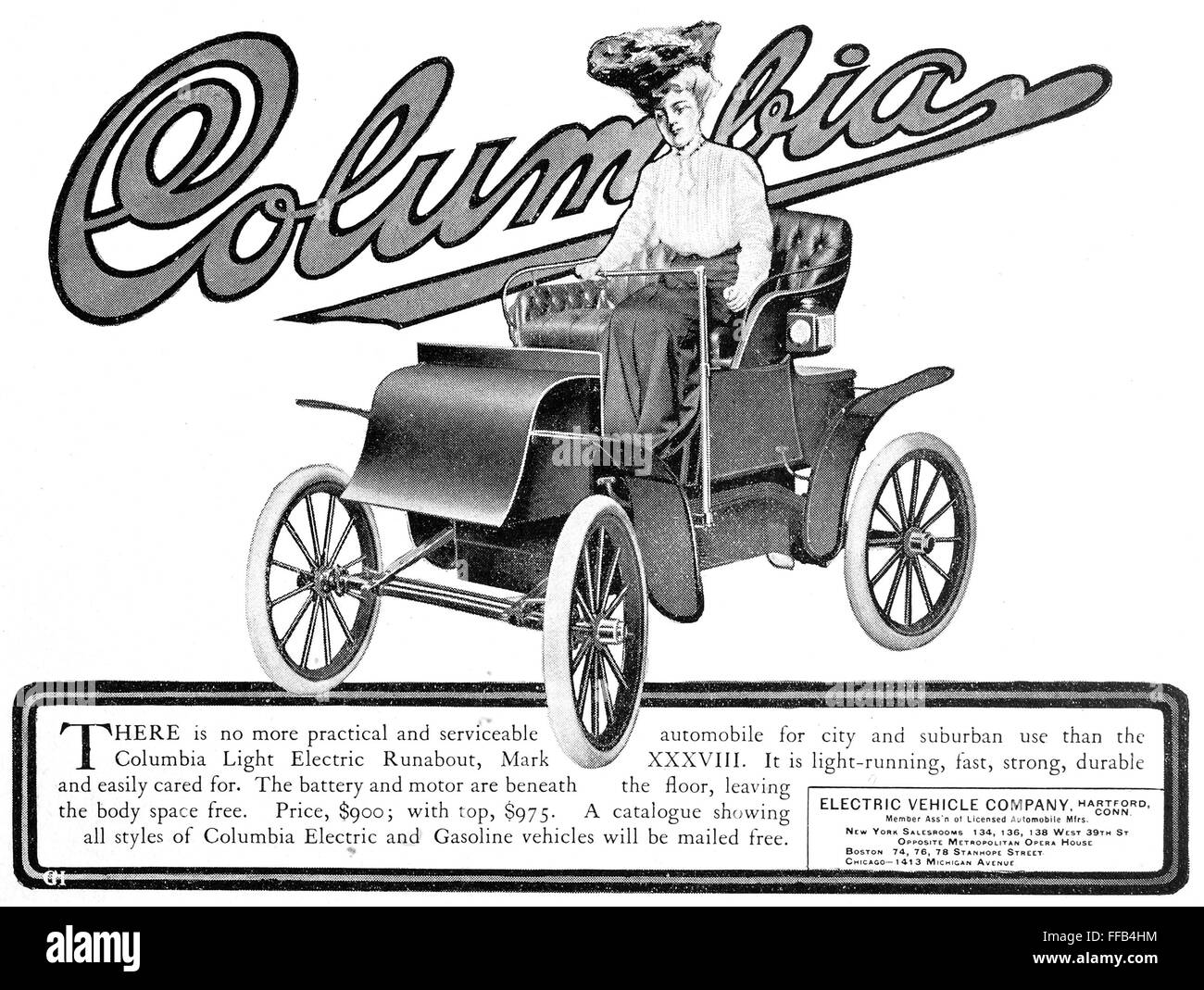 1903 ad hi-res stock photography and images - Alamy