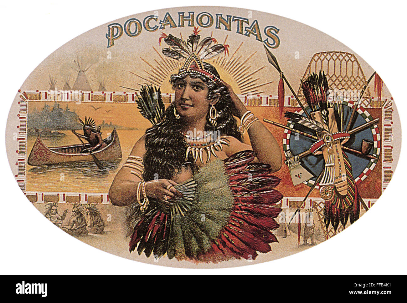 POCAHONTAS (1595?-1617). /nNative American princess. Pocahontas ...