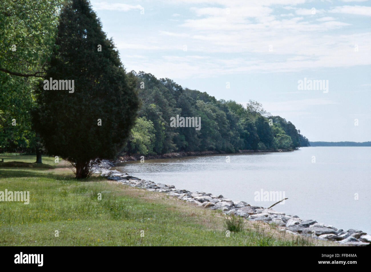 JAMESTOWN ISLAND. /nScene from Jamestown Island in the James River ...
