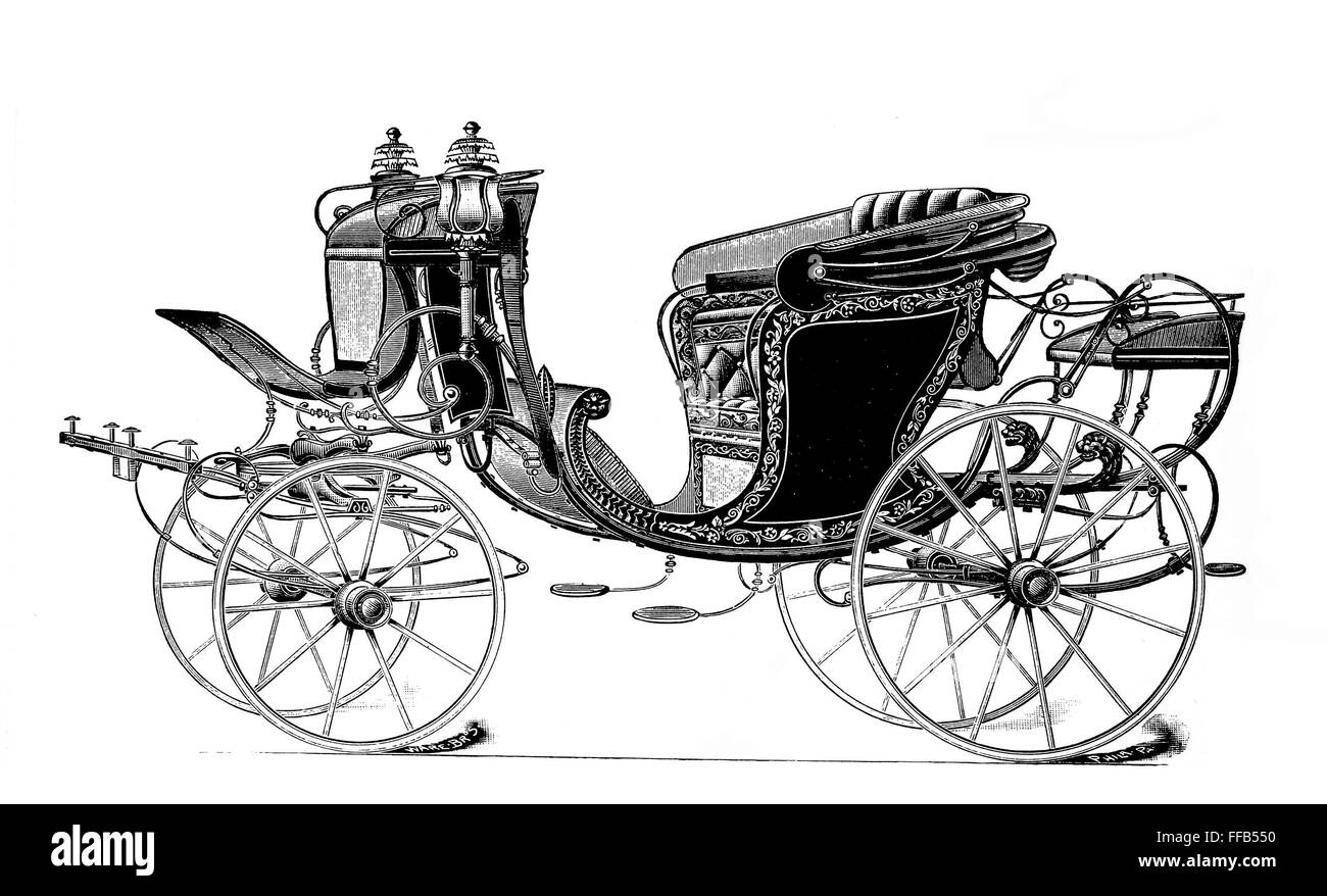CARRIAGE: VICTORIA. /nGrand Duke Victoria, built by James Cunningham ...