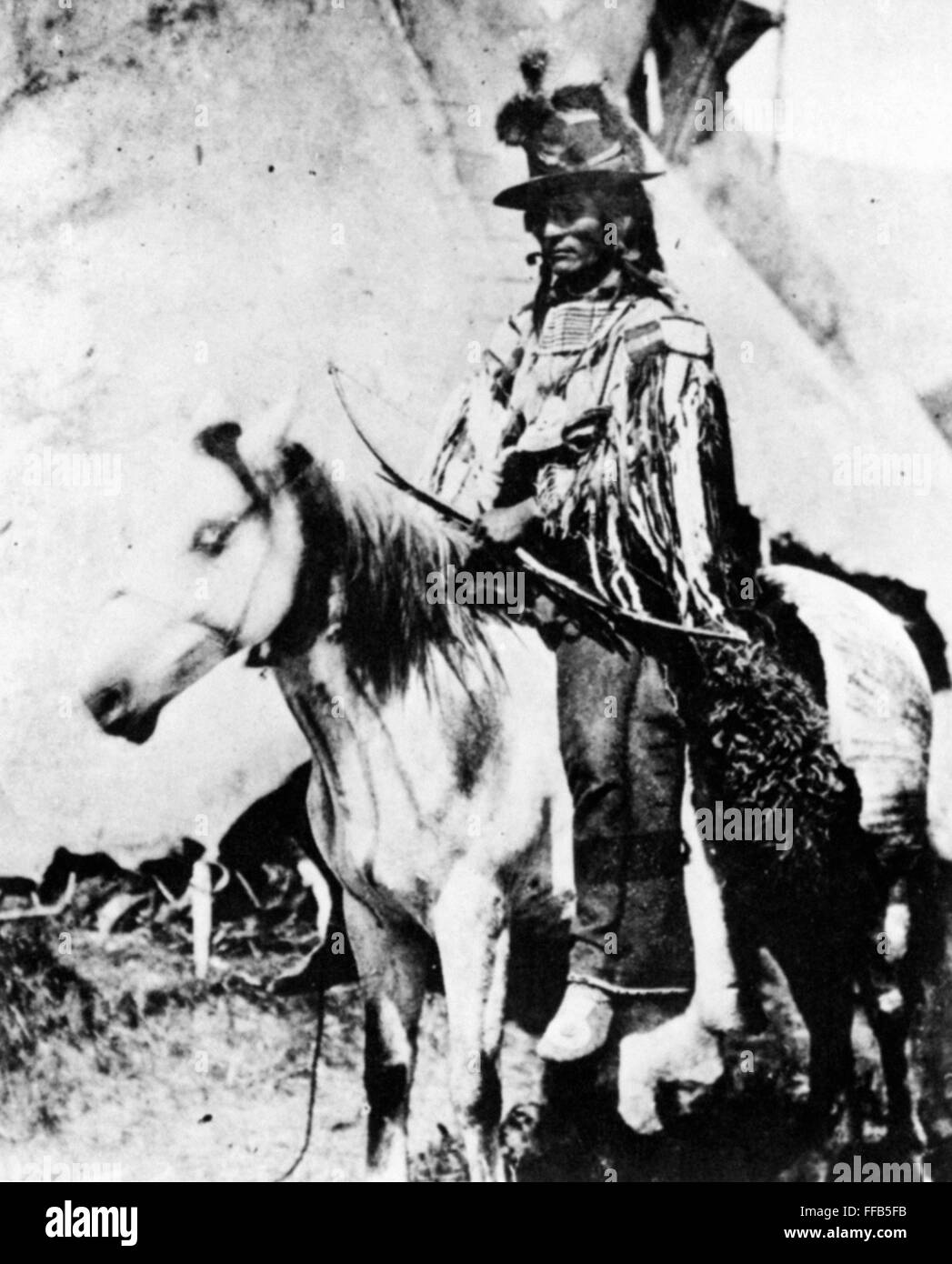 LOOKING GLASS (c1832-1877). /nAmerican Nez Perce Native American chief ...