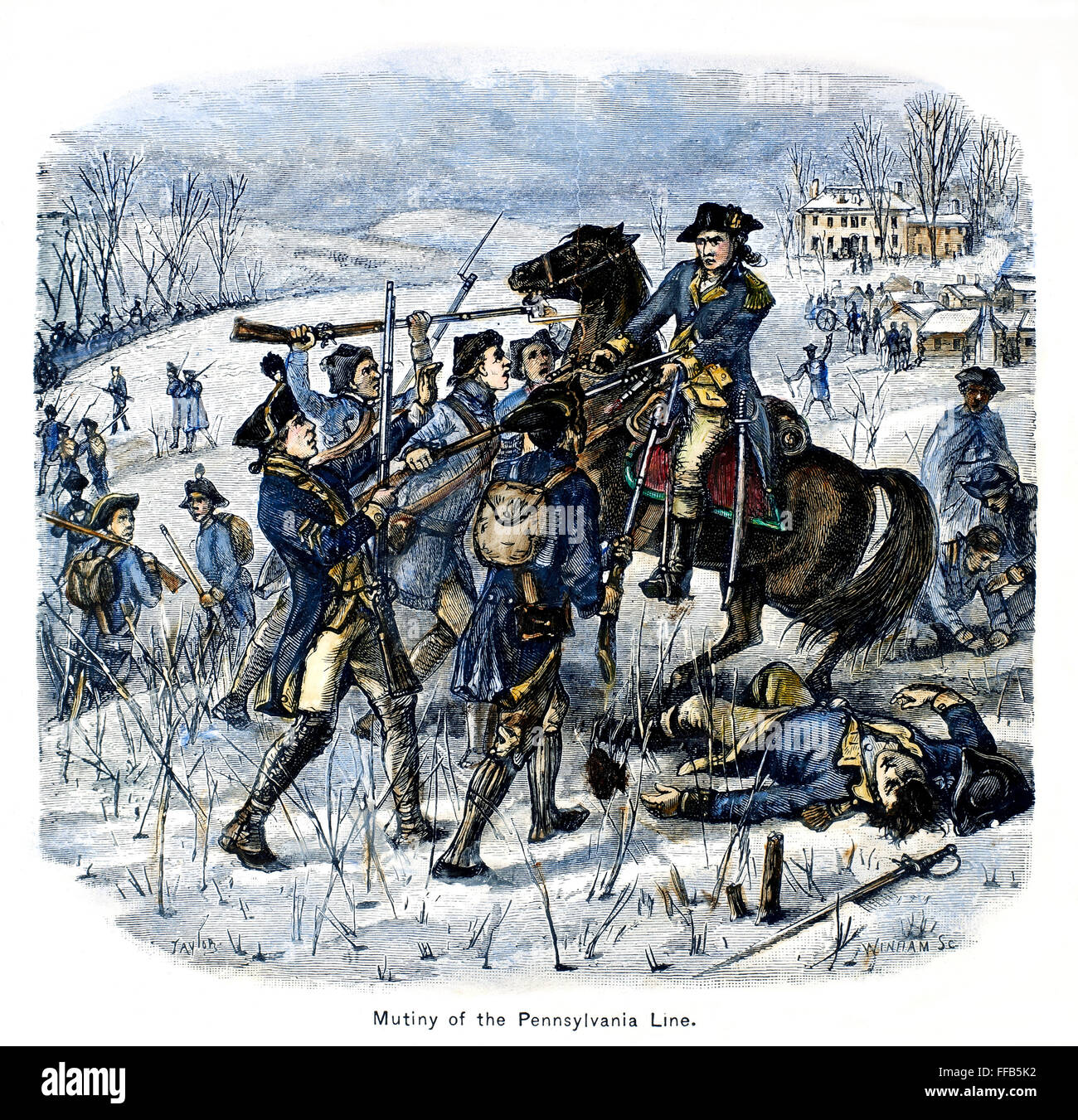 MUTINY: ANTHONY WAYNE 1781. /nGeneral Anthony Wayne, known as 'Mad ...