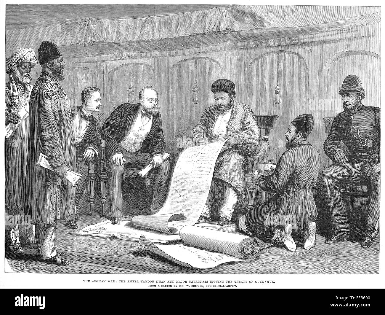 MOHAMMED YAKUB KHAN /n(1849-1923). Amir of Afghanistan, 1879-1880 ...