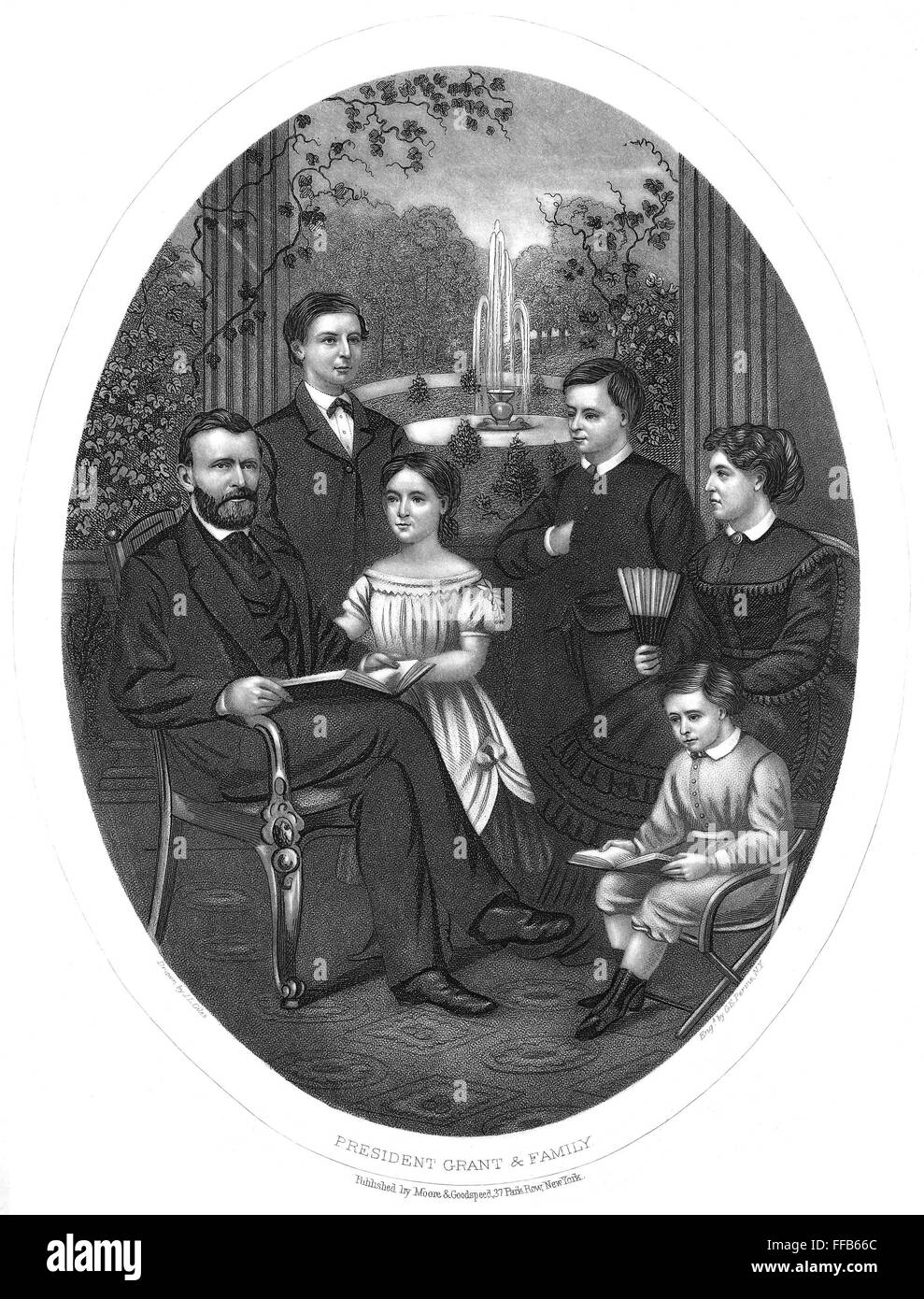 ULYSSES S. GRANT (1822-1885). /n18th President of the United States ...