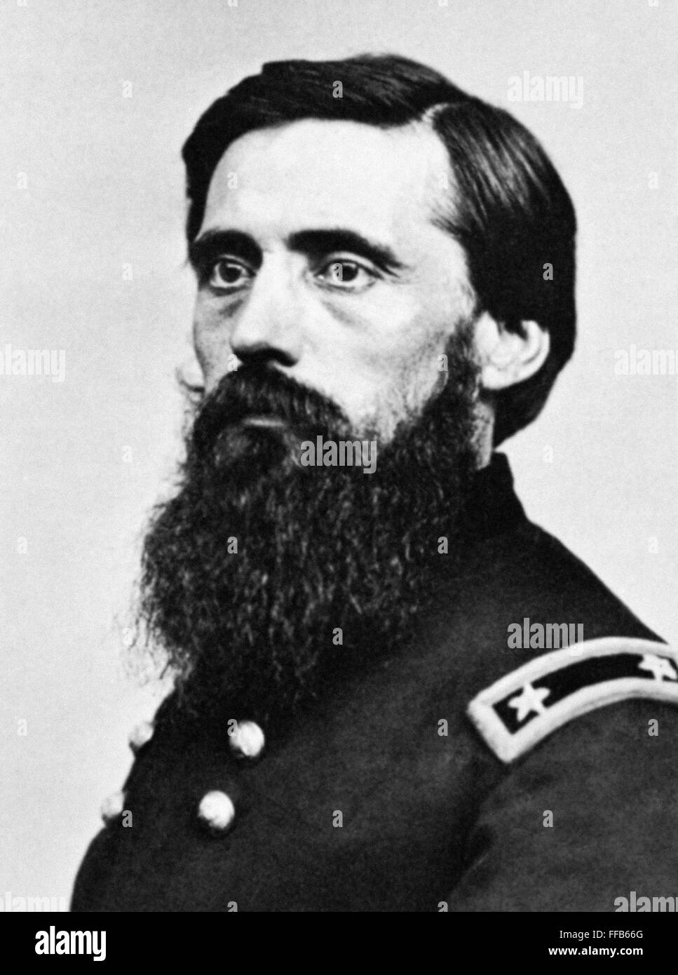 JOHN A. RAWLINS /n(1831-1869). American soldier and politician Stock ...