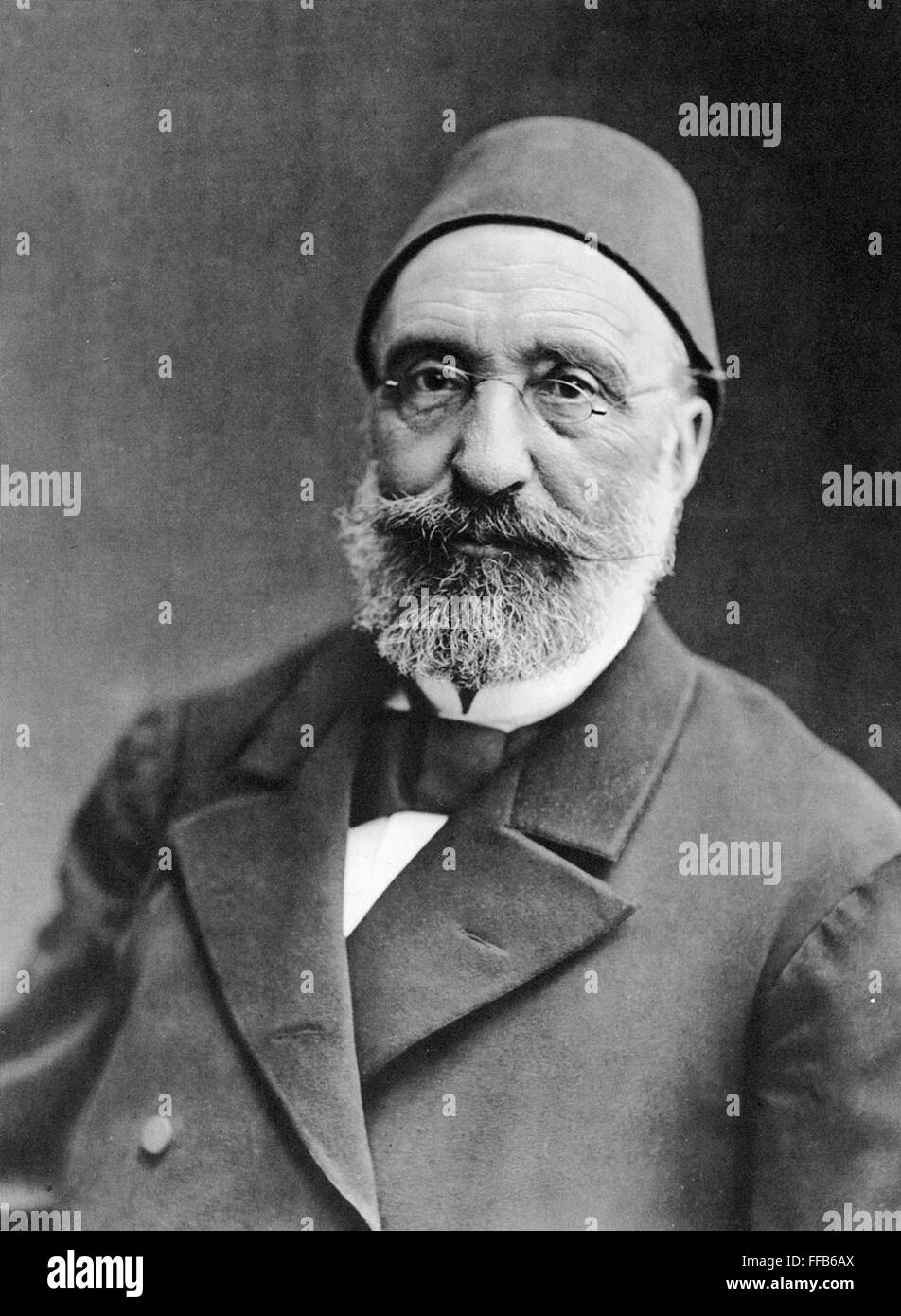 MIDHAT PASHA (1822-1884). /nTurkish statesman. Photographed by Nadar ...