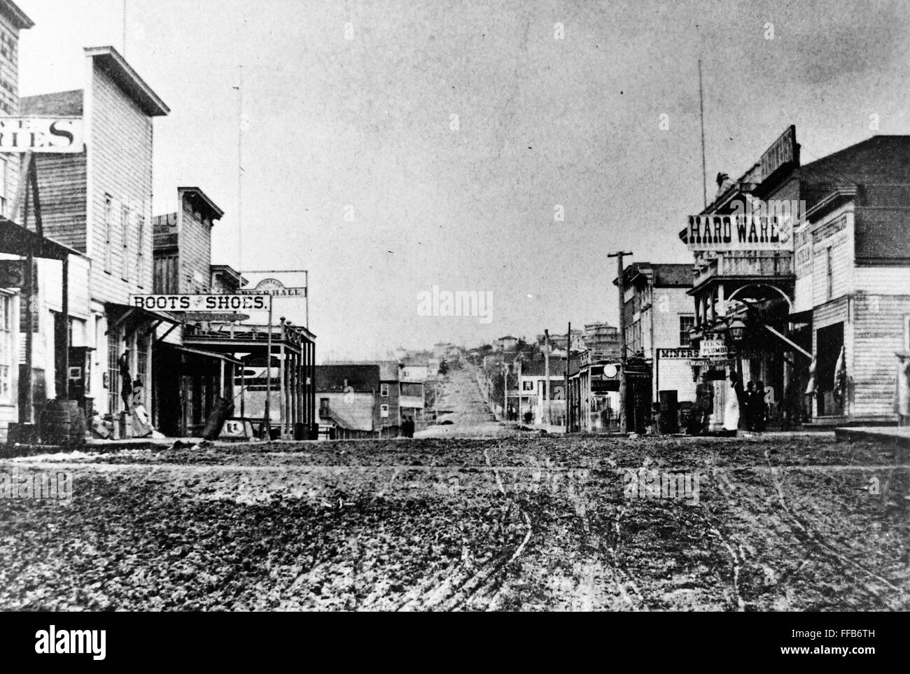 1880s street scene hi-res stock photography and images - Alamy