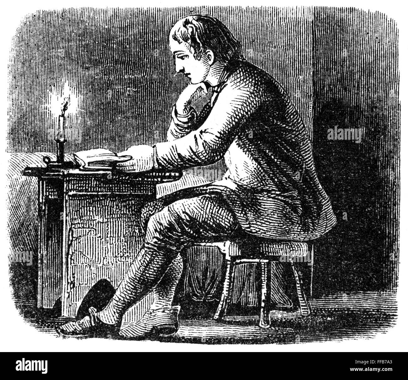 Young Benjamin Franklin