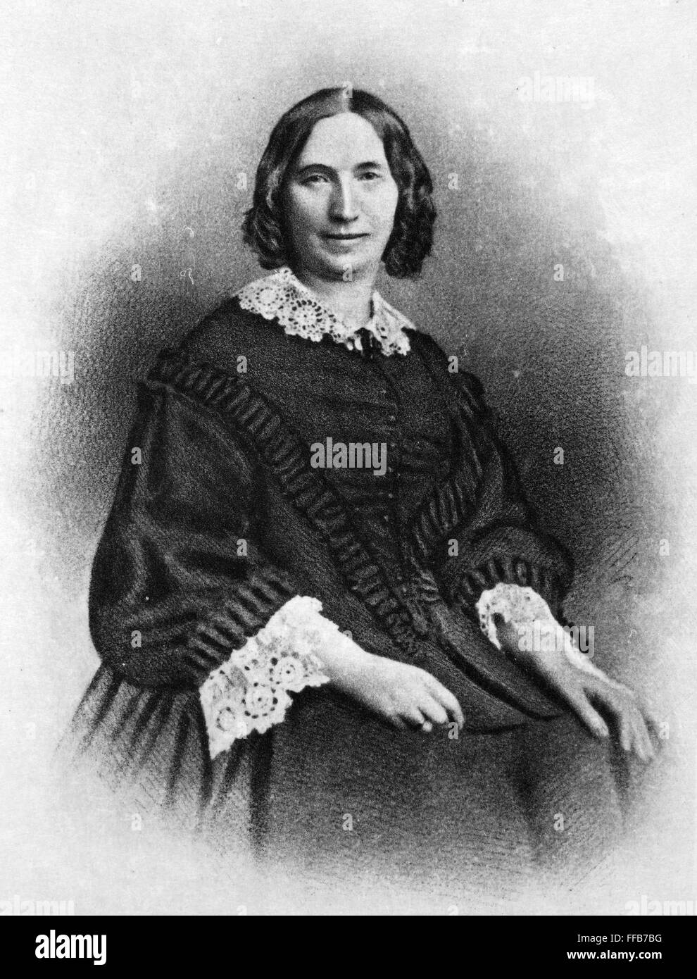 CHARLOTTE HEINE. /nSister of the German poet and critic, Heinrich Heine ...